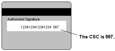 Discover Credit Card Security Code